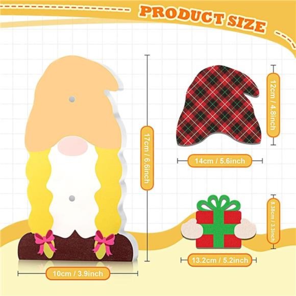 Accents | 24 Pieces Diy Wooden Interchangeable Gnome Signs Wood ...